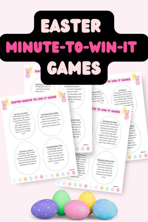 20 Minute To Win It Easter Games - Mom Hacks 101
