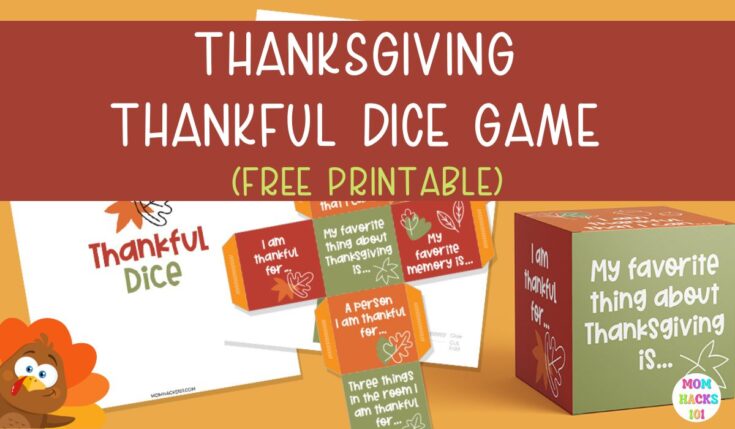 Thanksgiving Thankful Game - Free Printable Thanksgiving Dice Game ...