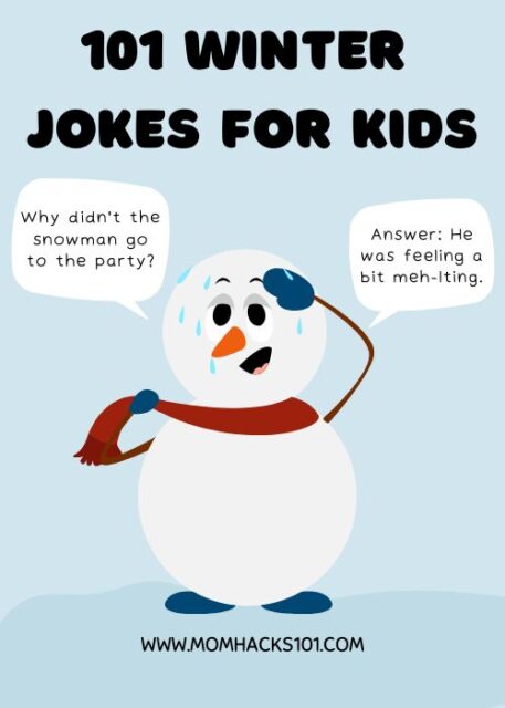 101 Fun Winter Jokes For Kids: Snowman Jokes & Cold Weather Humor - Mom ...