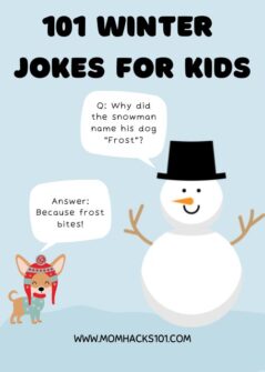 101 Fun Winter Jokes For Kids: Snowman Jokes & Cold Weather Humor - Mom ...