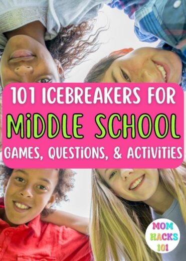101 Middle School Icebreakers: Games, Activities, Worksheets ...