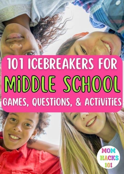 101 Middle School Icebreakers Games Activities Worksheets