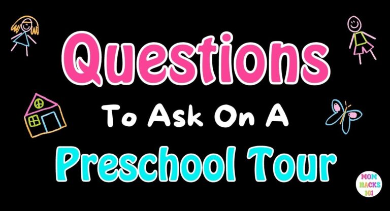 Important Questions To Ask At A Preschool Tour (FREE Checklist) - Mom ...