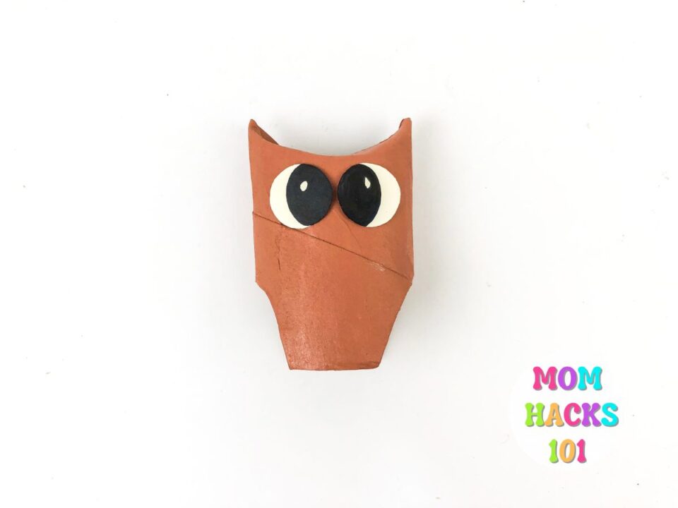 Toilet Roll Owl Craft For Kids To Wear (EASY) - Mom Hacks 101
