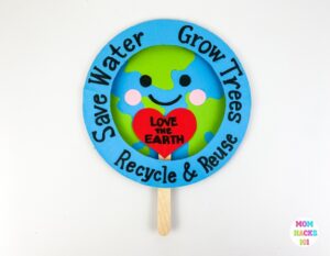 Fun Paper Plate Earth Day Craft That Moves - Mom Hacks 101