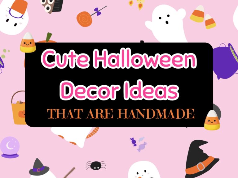 10 Cute Halloween Decor Ideas That's Handmade - Mom Hacks 101